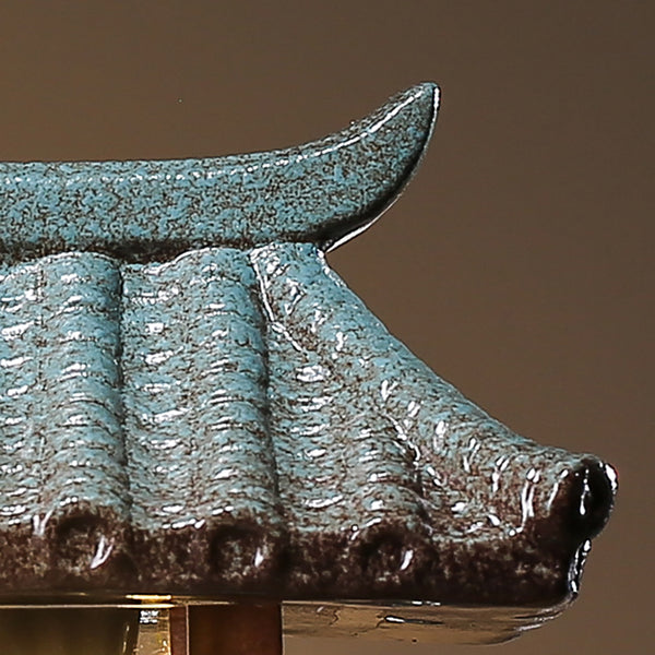 Zen Ceramic Flowing Water Fountain Ornament With Atomization – Lucky Incense